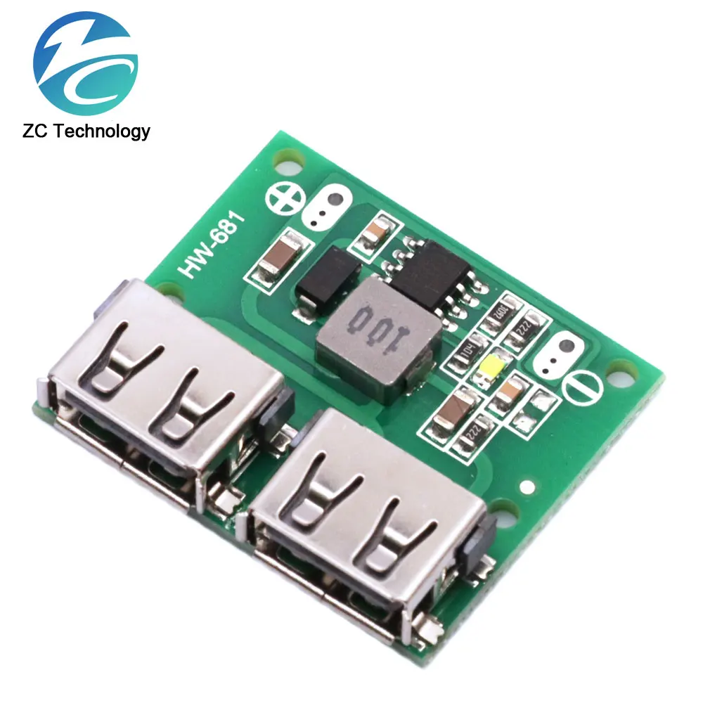 9v 12v 24v To 5v Dc-dc Step Down Charger Power Module Dual Usb Output ...