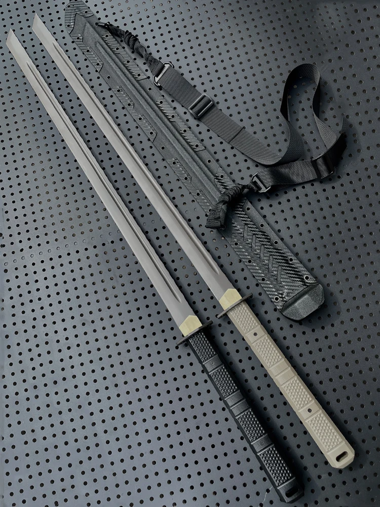 Chinese-Battle-Tang-Metal-Swords-60Si2CrVA-Steel-Blade-Real-Handmade ...