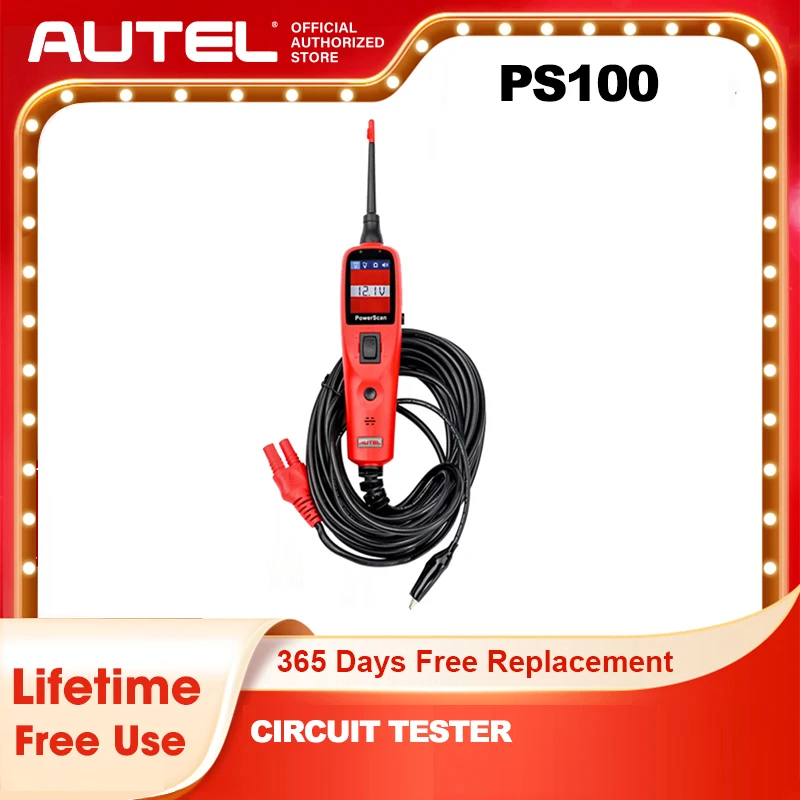 Replacement Switch Autel PowerScan PS100 Power Circuit Probe Automotive ...