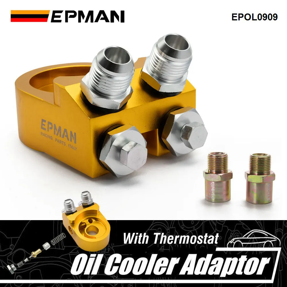 EPMAN-Universal-Oil-Filter-Cooler-Sandwich-Plate-For-Engine-Oil-Cooler ...