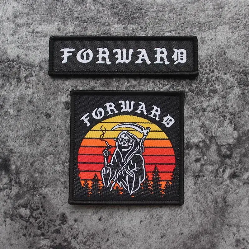 FOG-Forward-Badge-Sunny-Side-Foice-Reaper-Morale-Badge-Bra-adeira ...