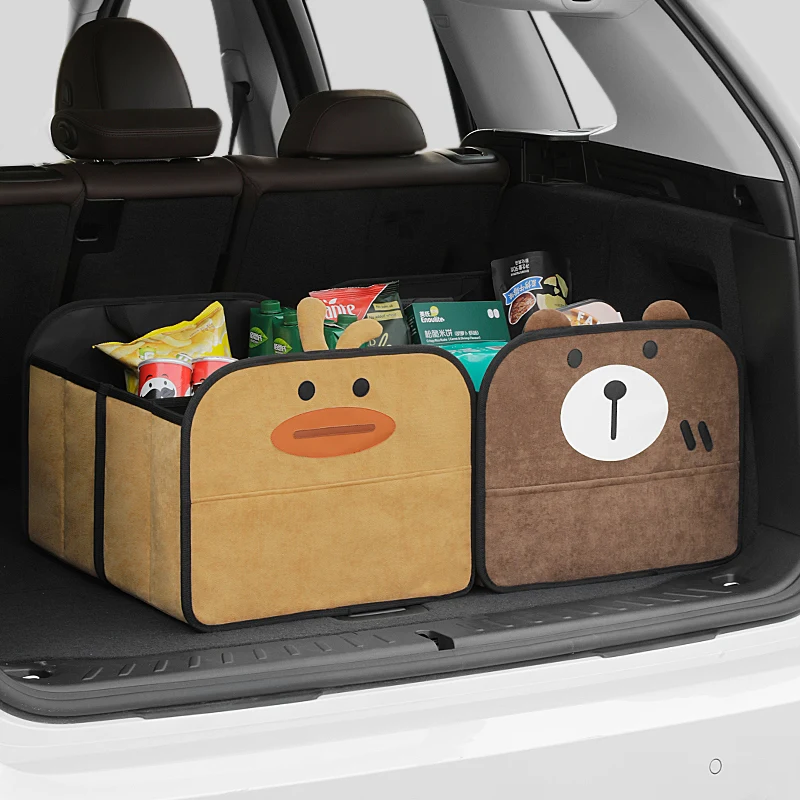 Storage box Car trunk foldable car organizer Large capacity car storage ...