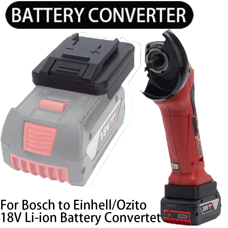 Tool Battery Adapter for Bosch to Einhell/Ozito 18V Lithium-Ion Battery ...