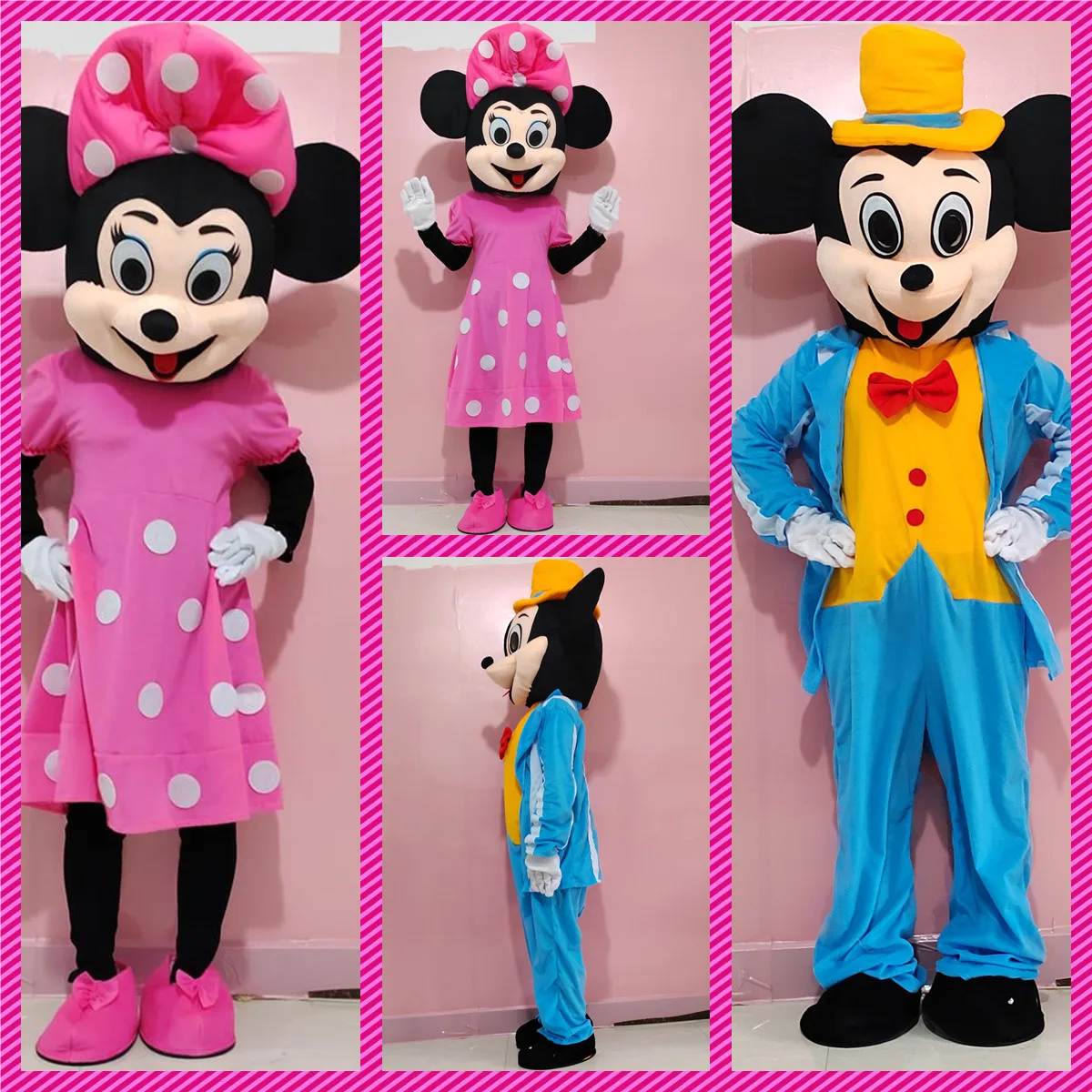 Mickey And Minnie Couple Costumes