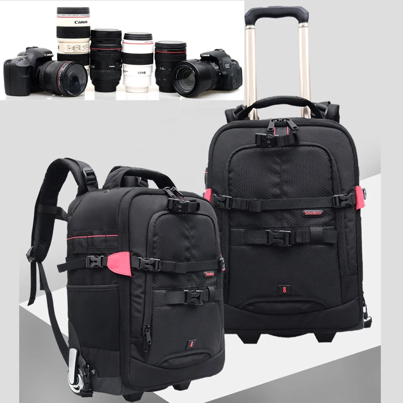 Big-Camera-Bag-Trolley-Bag-Photography-Backpack-Camcorder-DSLR-Camera ...