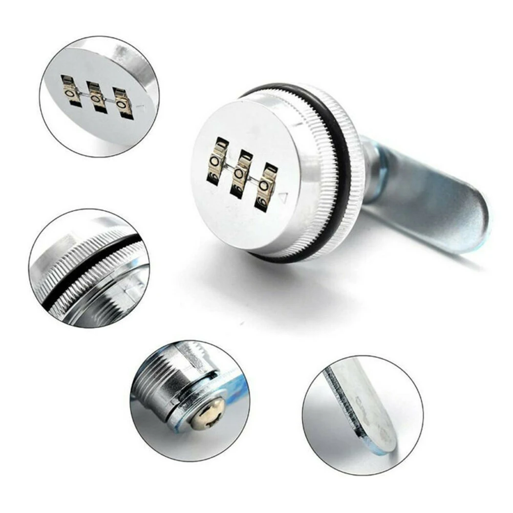 Home Security Password Lock Home 130g 3 Digital Combination 44*37mm/44 ...