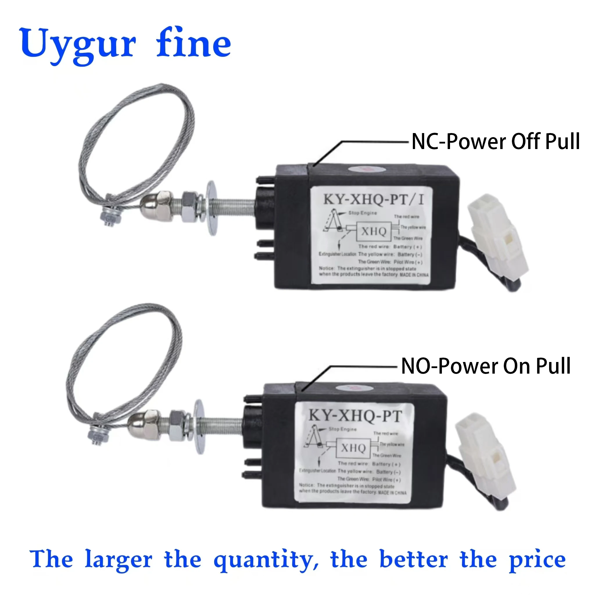XHQ-PT Electronic Stop Valve Shutdown Device for Marine and Vehicle ...