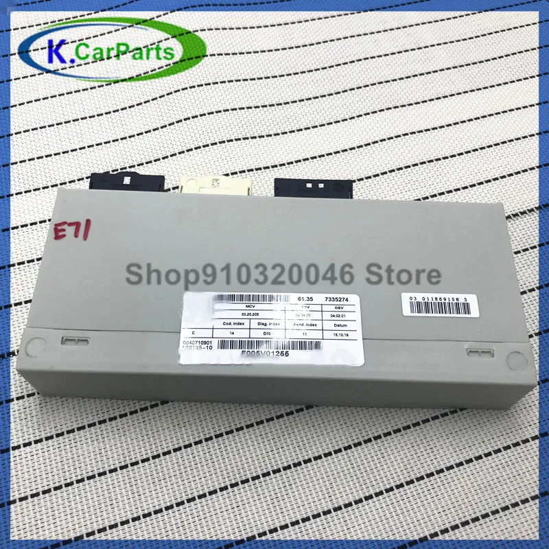 7335274 BMW X5 X6 시리즈 e70 e71 61357335274 용 새로운 후면 트렁크 리드 테일 게이트 백 도어 ...