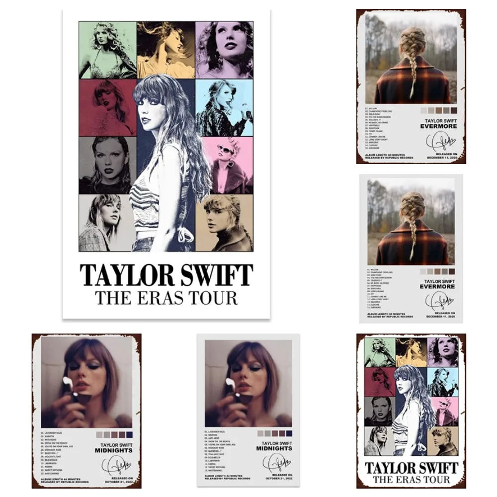 Estanho-sinal-Taylor-Swift-cartaz-capa-do-lbum-decora-o-para-quarto ...