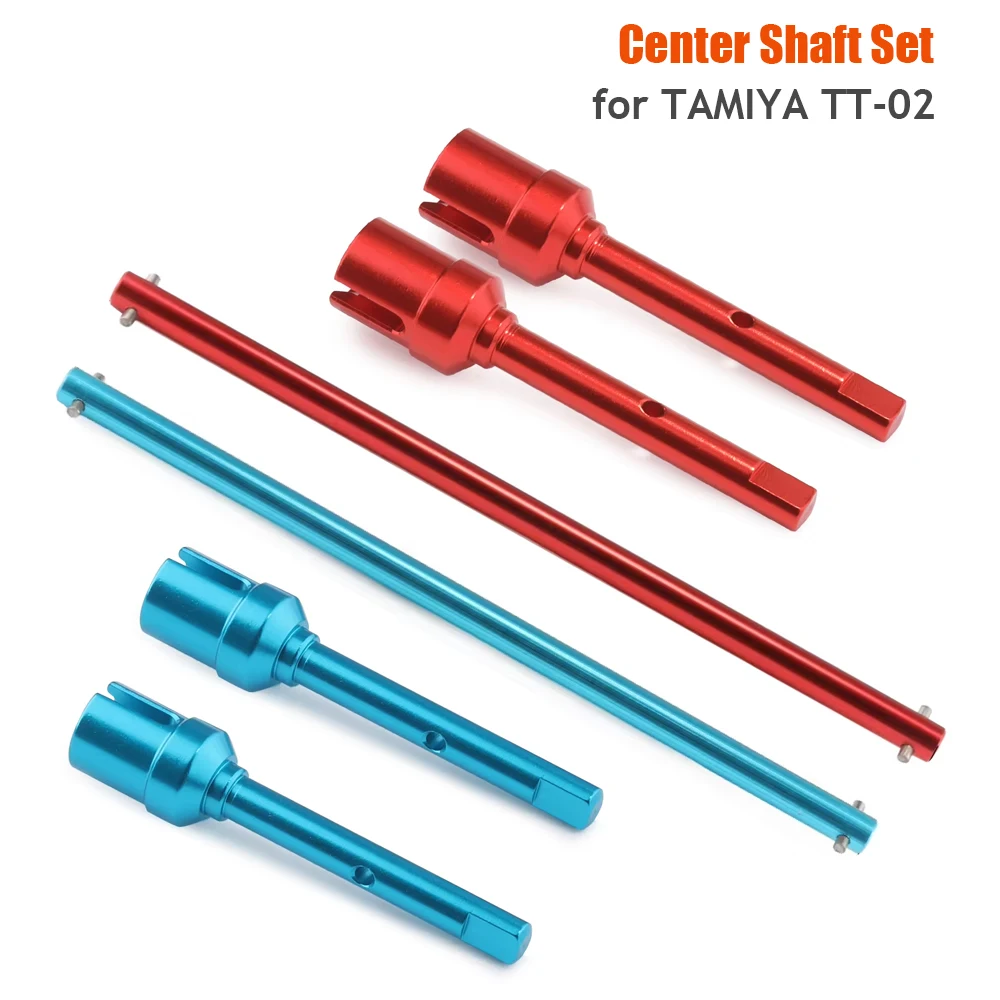 Shaluoman-Tamiya-TT02-Metal-Upgrade-Parts-Central-Drive-Shaft-and ...
