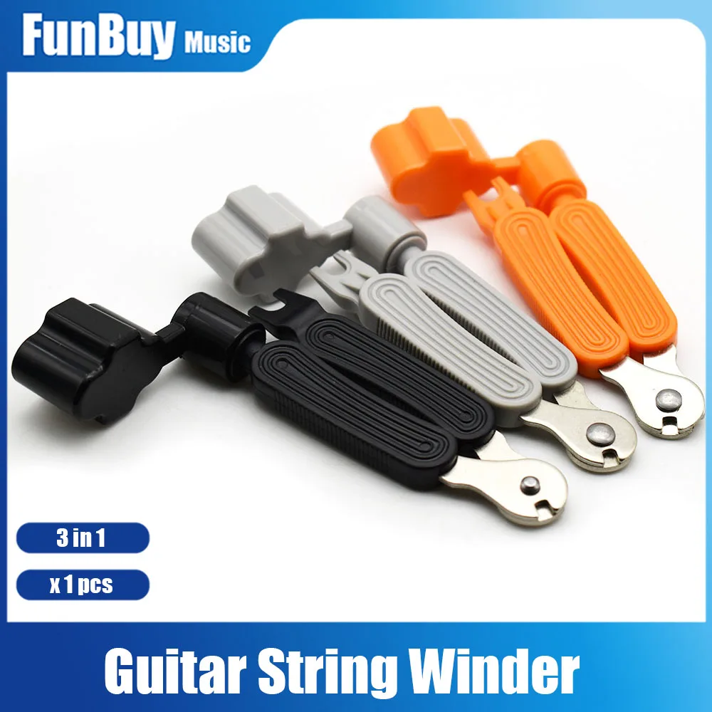 Free Shipping 3 In 1 Multifunction Guitar String Winder String Pin ...