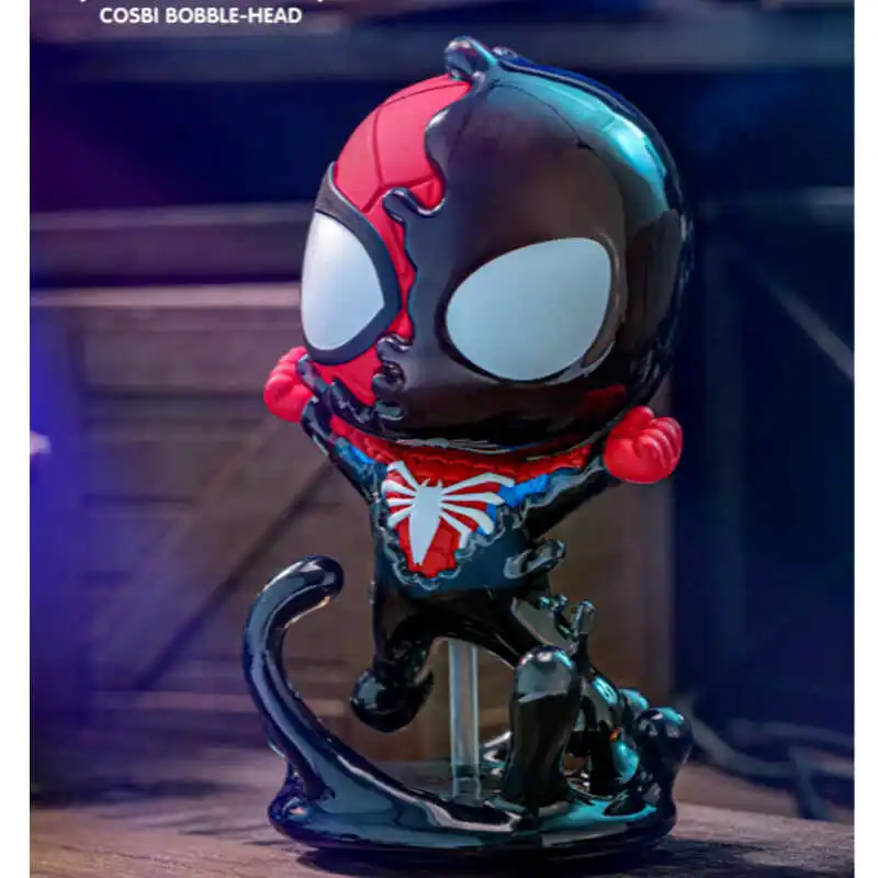 Hot Toys Marvel Spider-Man 2 Peter Parker Venom Cosbi Bobble-Head ...