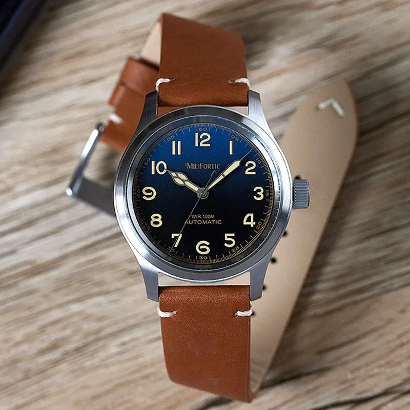 Milifortic Homage Vintage Military Watches For Men Field Watch NH38 ...