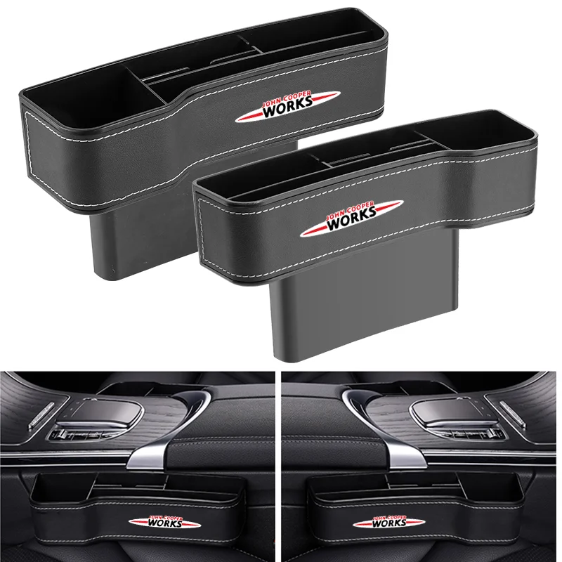 High-Capacity-Leather-Organizer-Car-Front-Seat-Gap-Storage-Boxes-For ...