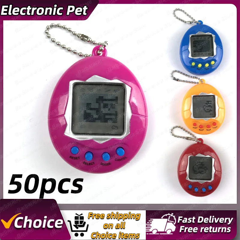50pcs-Tamagotchi-Electronic-Pets-Gift-Christmas-Educational-Funny-90S ...