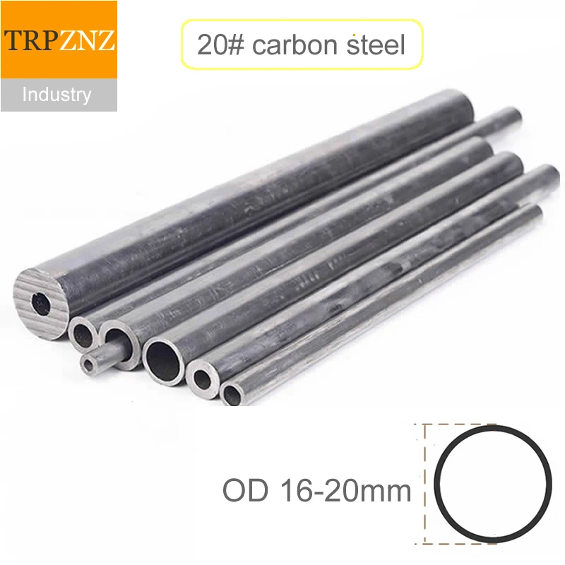20-Carbon-steel-tube-hollow-round-pipe-OD-16mm-17mm-18mm-20mm-polishing ...