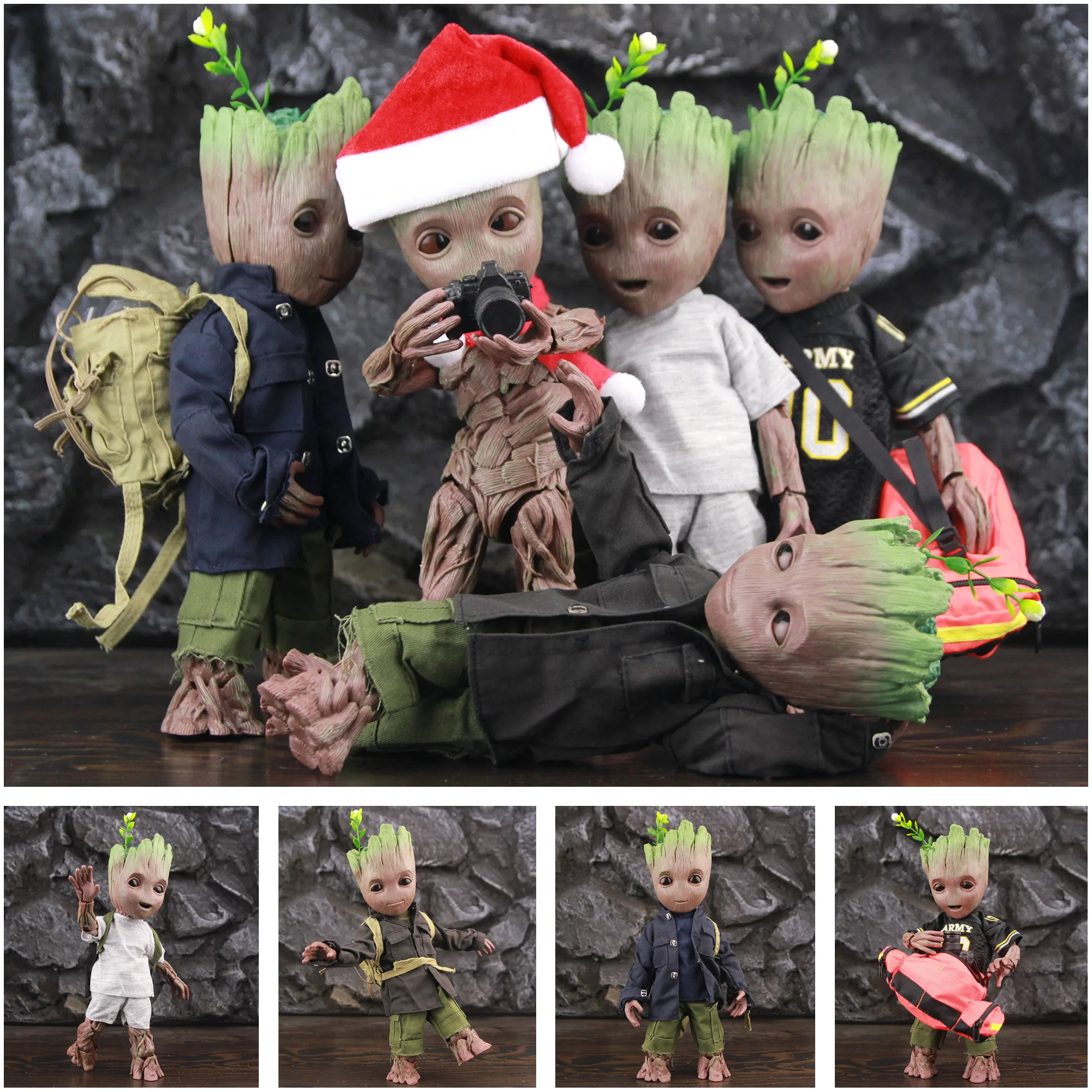 Life-Size-1-1-Groot-Tree-Man-25CM-Action-Figure-Guardians-of-the-Galaxy ...