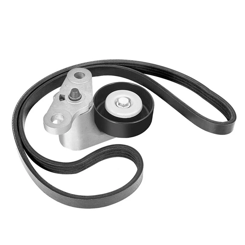 Serpentine Drive Belt Tensioner Kit ACK040378HD Car Accessories Metal ...
