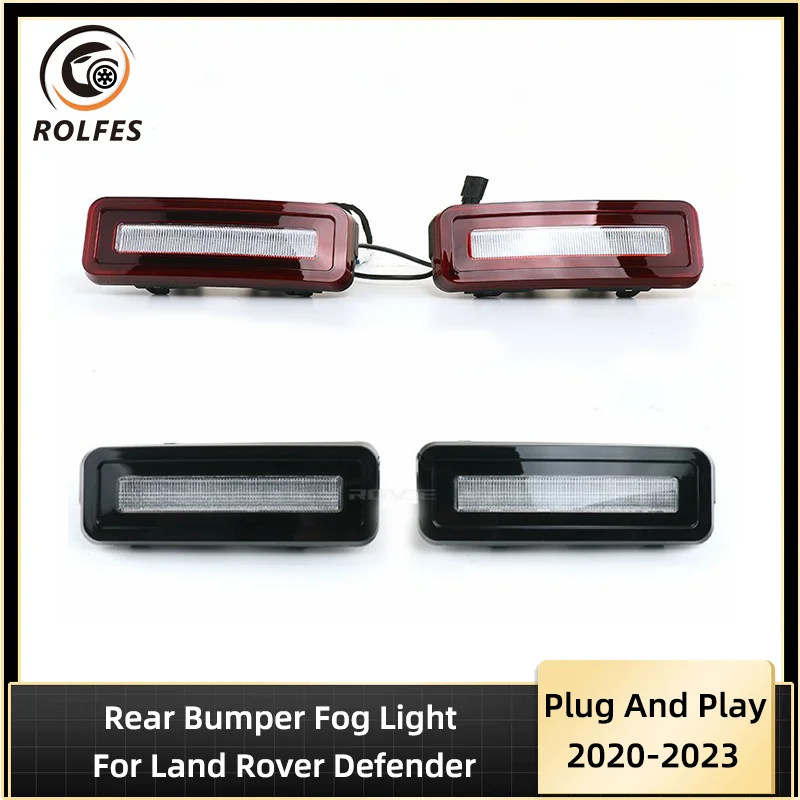 ROLFES Reverse Brake Light Rear Bumper Fog Lights For Land Rover ...