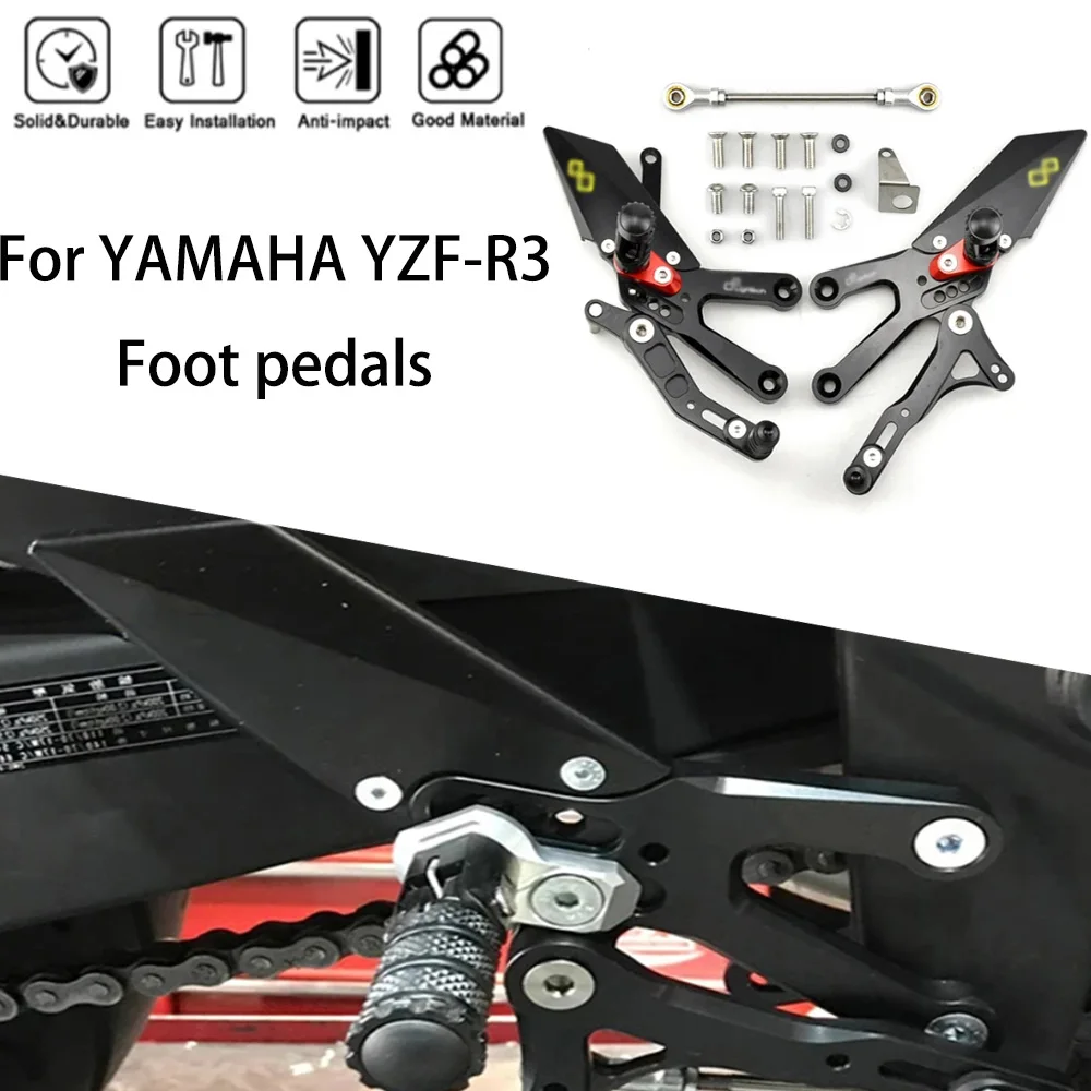 MTKRACING-For-YAMAHA-YZF-R3-2015-2024-Rear-Sets-Heighten-Pedal ...