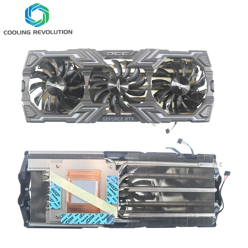 New Graphics Card Heatsink Fan RTX2070 RTX2080 RTX2080Ti for ZOTAC RTX ...