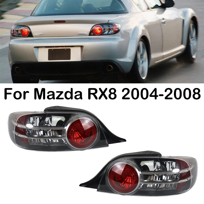 For-Mazda-RX8-2004-2005-2006-2007-2008-Left-Right-Car-Rear-Bumper-Tail ...
