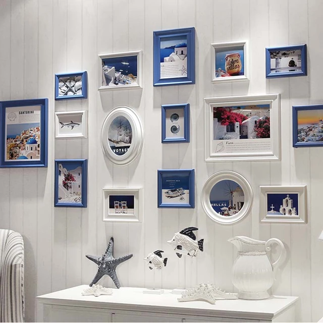 Vintage White Collage Frames