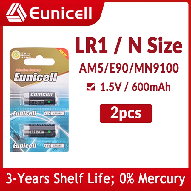 Alkaline Battery 910a Lr1 1.5v | Batteries Remote Alkaline - Lr1 N Size ...