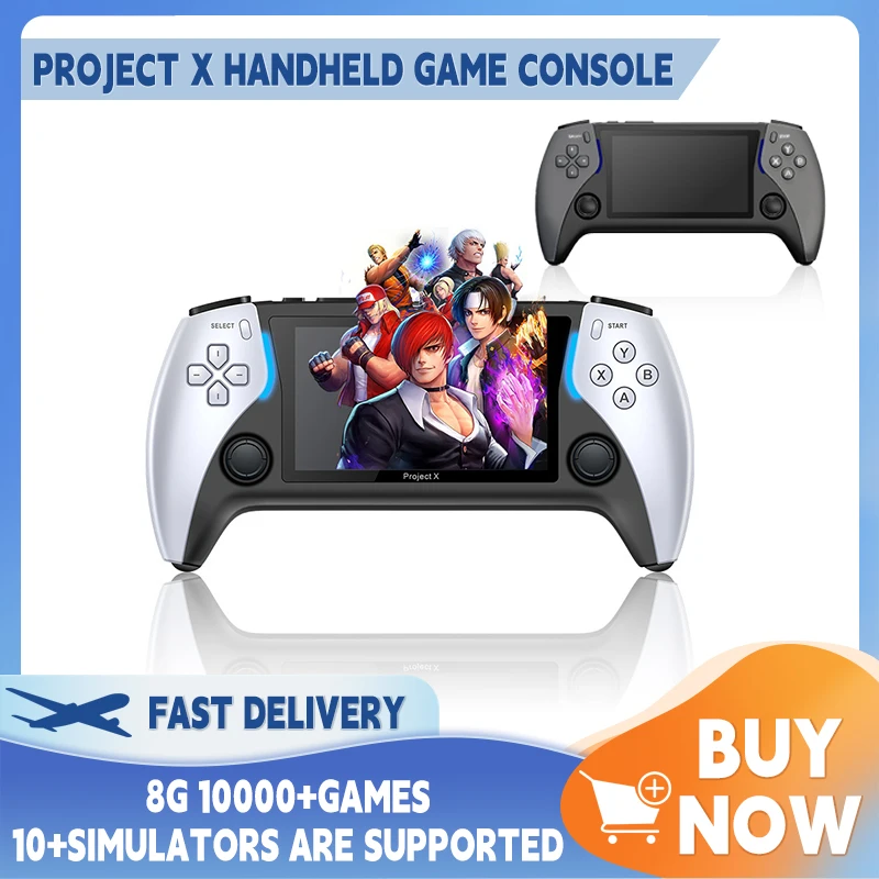 The-New-Project-X-4-3-Inch-High-Defintion-Ips-Screenhandheld-Game ...