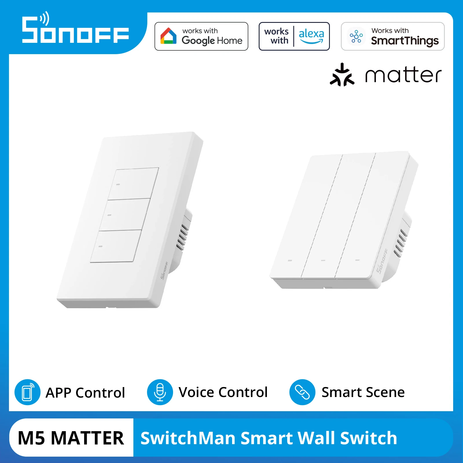 SONOFF-Switch-M5-de-pared-inteligente-para-el-hogar-conmutador-de-tipo ...