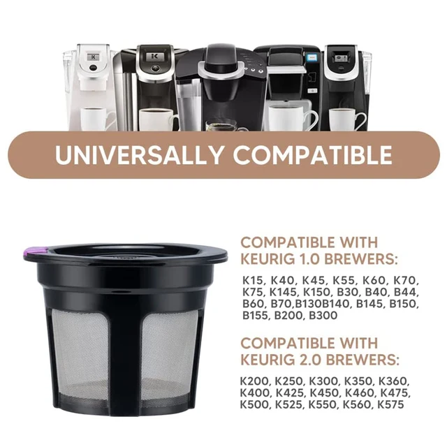 Blenpar Coffee Filter 6 Reusable K-Cup Coffee Filter Pods For , K55 ...