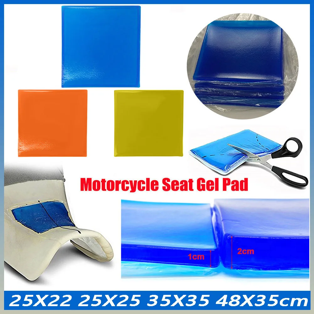 Motorcycle-Seat-Gel-Pad-Shock-Absorption-Mat-Motorbike-Scooter ...