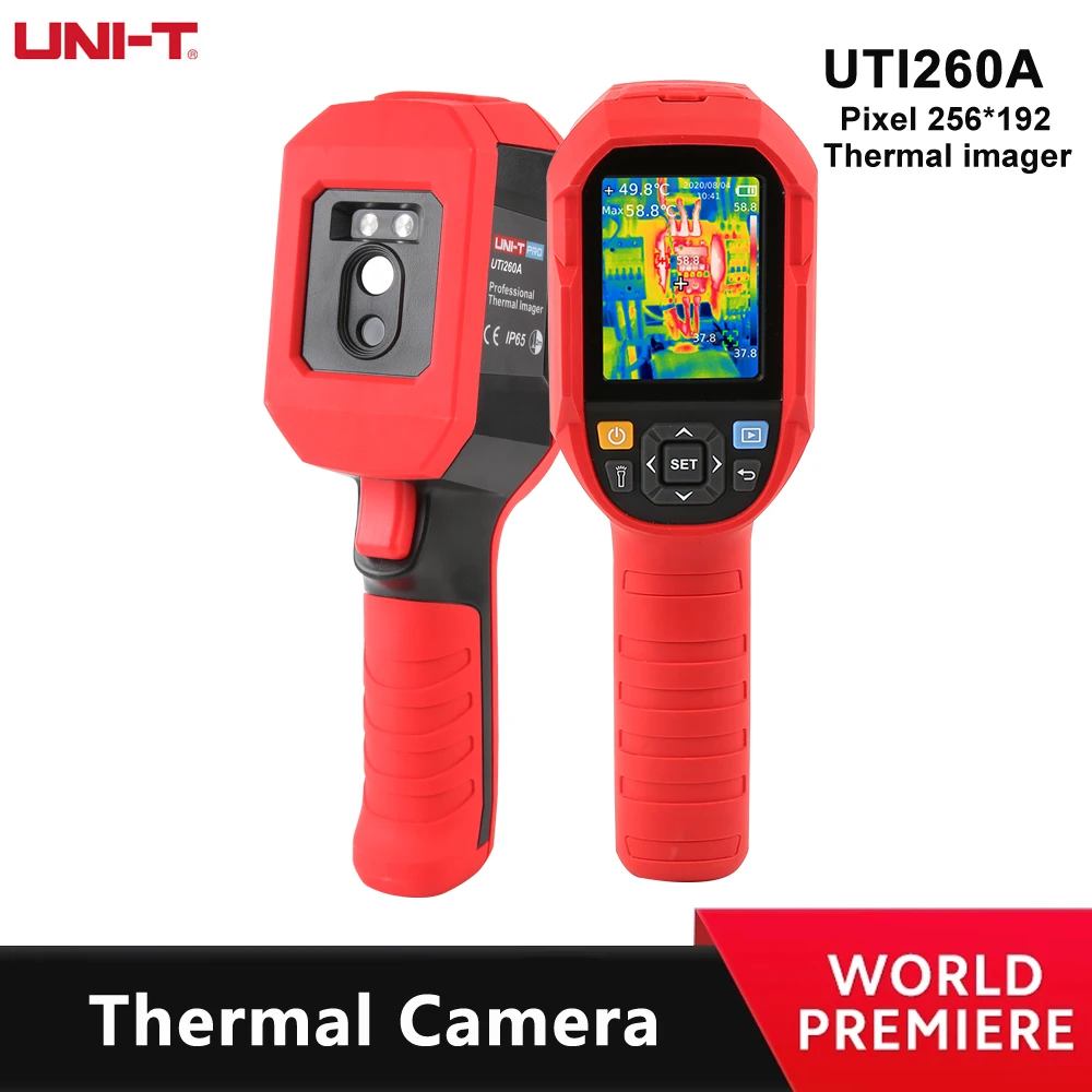 UNI-T UTi260A Thermal Imager Resolution 256 x 192 Handheld Thermal ...