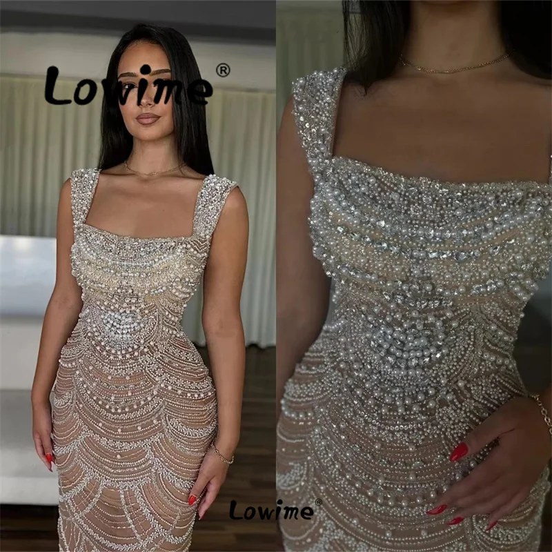 Robe-de-Soir-e-de-Forme-Sir-ne-pour-Femme-Tenue-de-Bal-Champagne-Enti ...