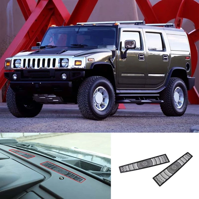 Hummer H2 Black Interior