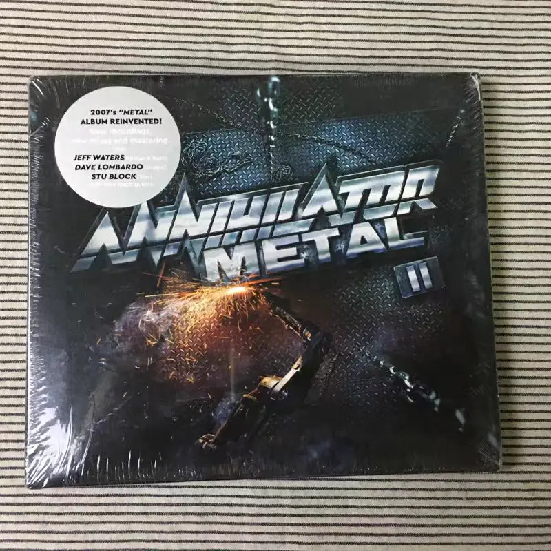 CD Annihilator – Metal II, 2022 EarMUSIC, Thrash Metal Re-grabación del ...