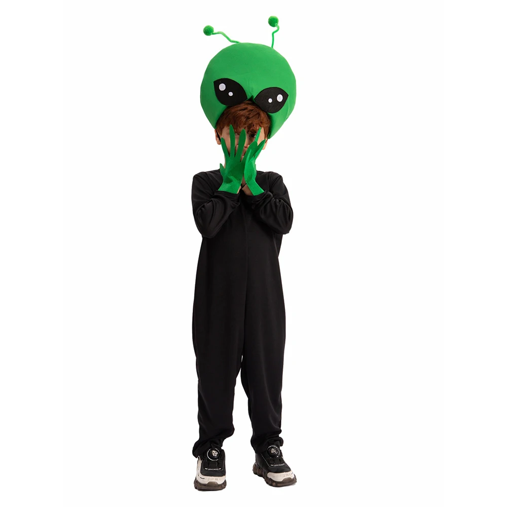 Toddler-Green-Alien-Costume-for-Kid-Space-UFO-Halloween-Fancy-Dress ...