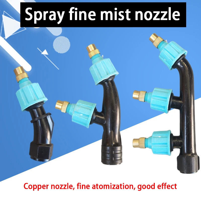 Agricultural Copper Atomizing Sprayer Nozzle Single/Double/Three Nozzle ...