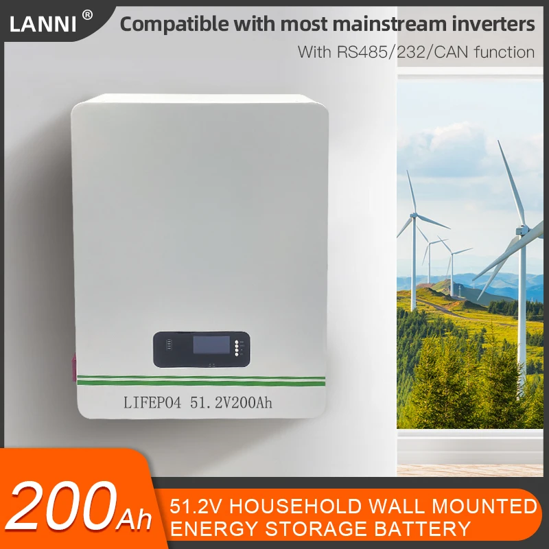 48v200ah-Powerwall-5kw-Lifepo4-Battery-New-Category-Wall-Mounted-Energy ...