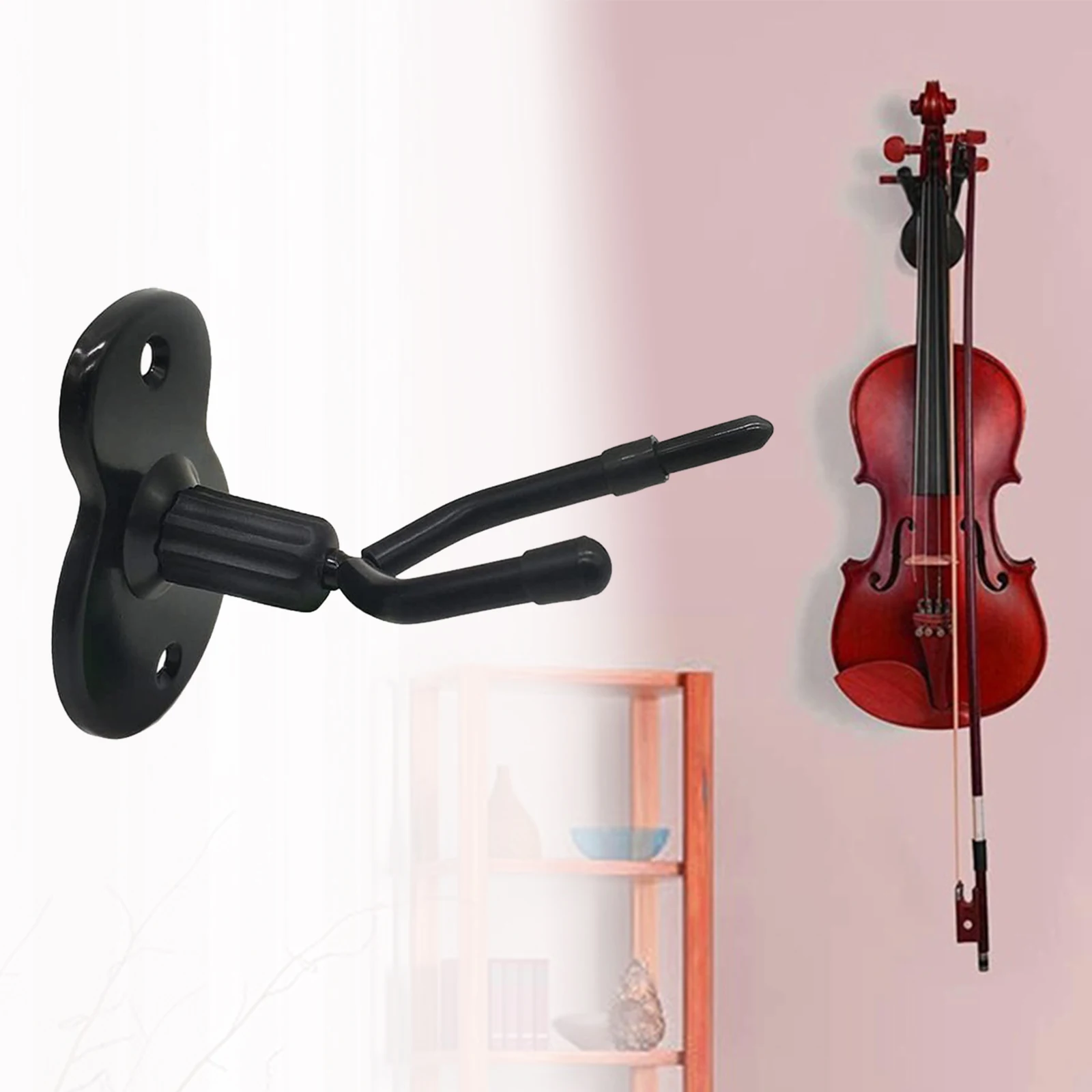 Viola-Hangers-Hooks-Wall-Mount-Hanger-Instruments-Wall-Hangers-Bracket ...
