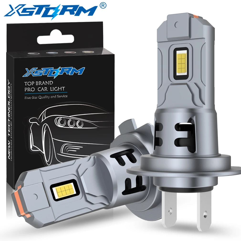 XSTORM H7 LED Headlight Bulb Canbus Mini Kit 60W 20000LM 6500K CSP for ...