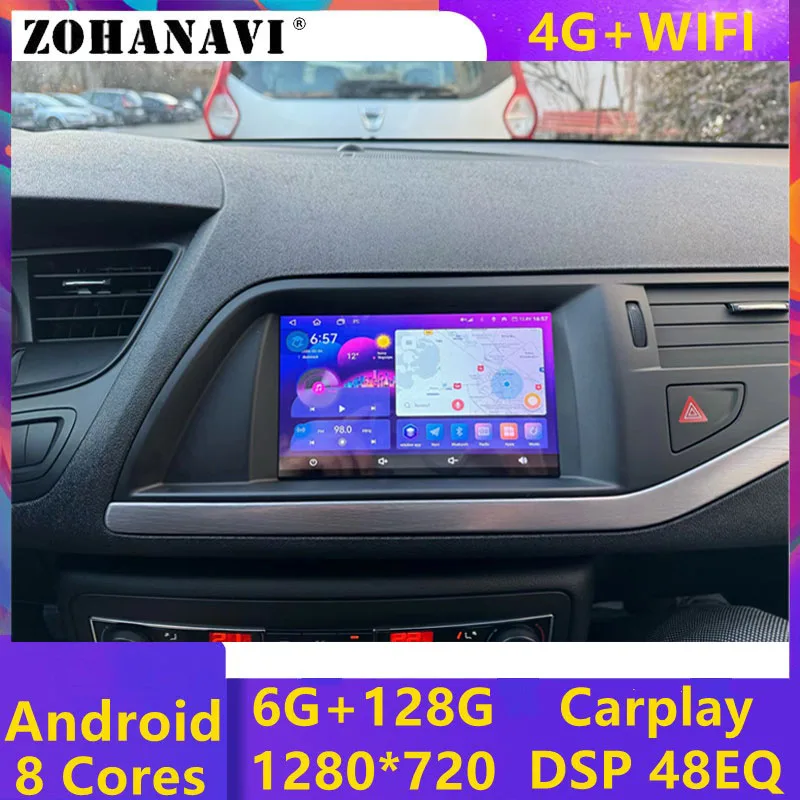 Carplay Auto Radio For Citroen C5 X7 Android Car Radio Stereo Video ...