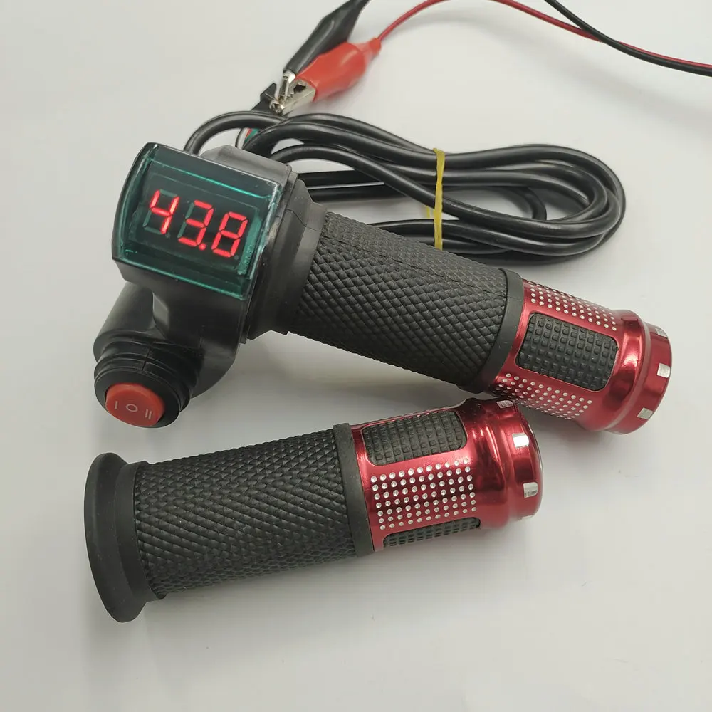 Twist-Throttle-Digital-Data-Voltmeter-3-Gears-Speed-Switch-Sas-Handle ...