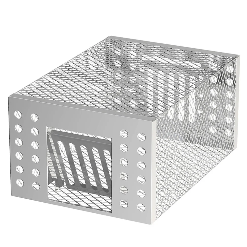 Humane Mouse Trap with Double-Opening One-Way Door Rat Trap Cage Iron ...