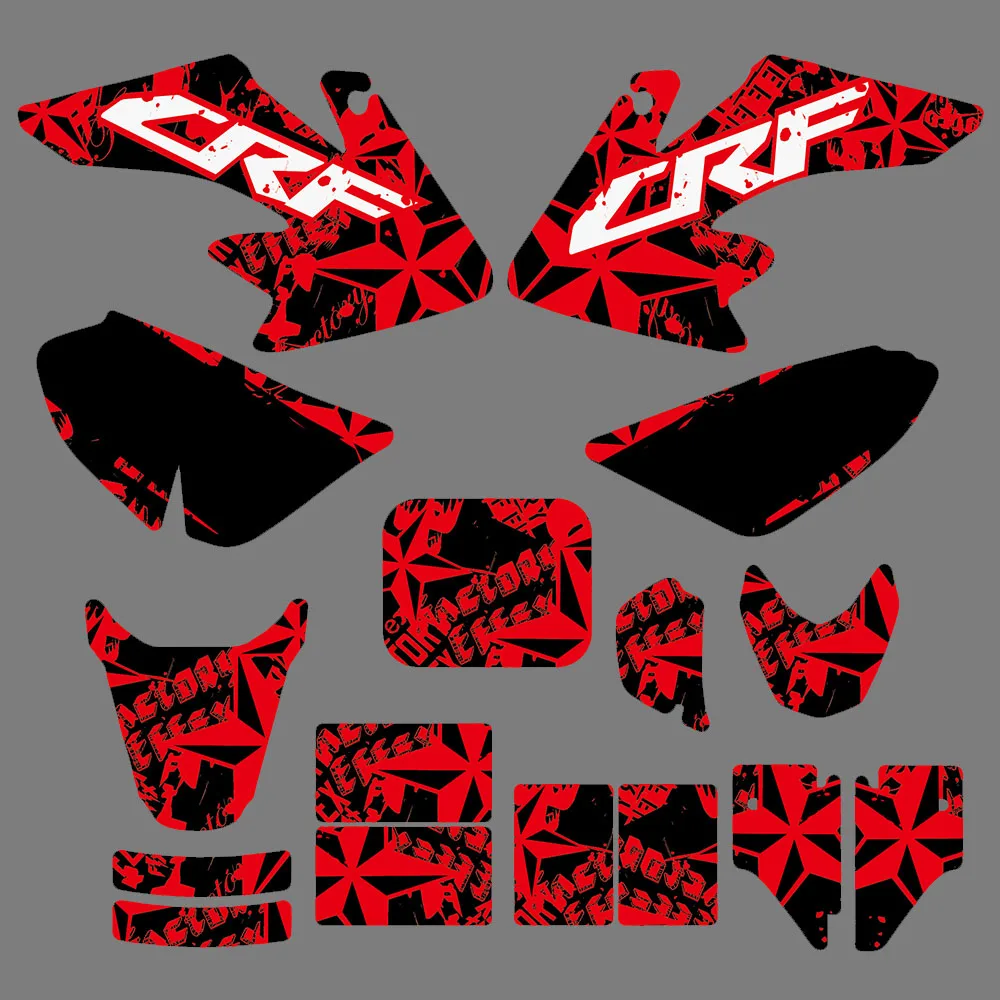 Decal Stickers For Honda CRF50F CRF 50F CRF F 50 2004 2012 2011 2010 ...
