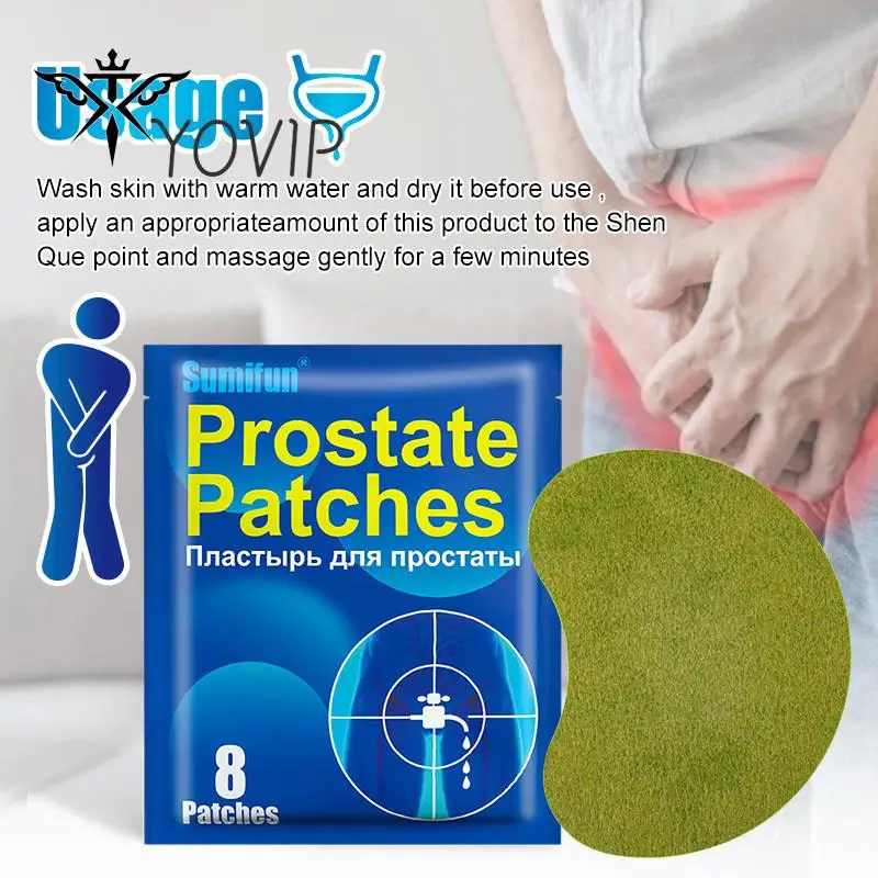 8Pcs-Male-Prostate-Treatment-Patch-Prostatitis-Herbs-Medical-Patch ...