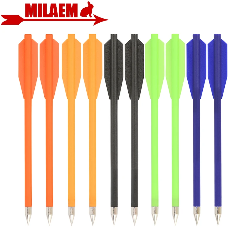 Archery-6-3-Plastic-Mini-Arrows-Vanes-Pistol-Bow-Hunting-Target ...
