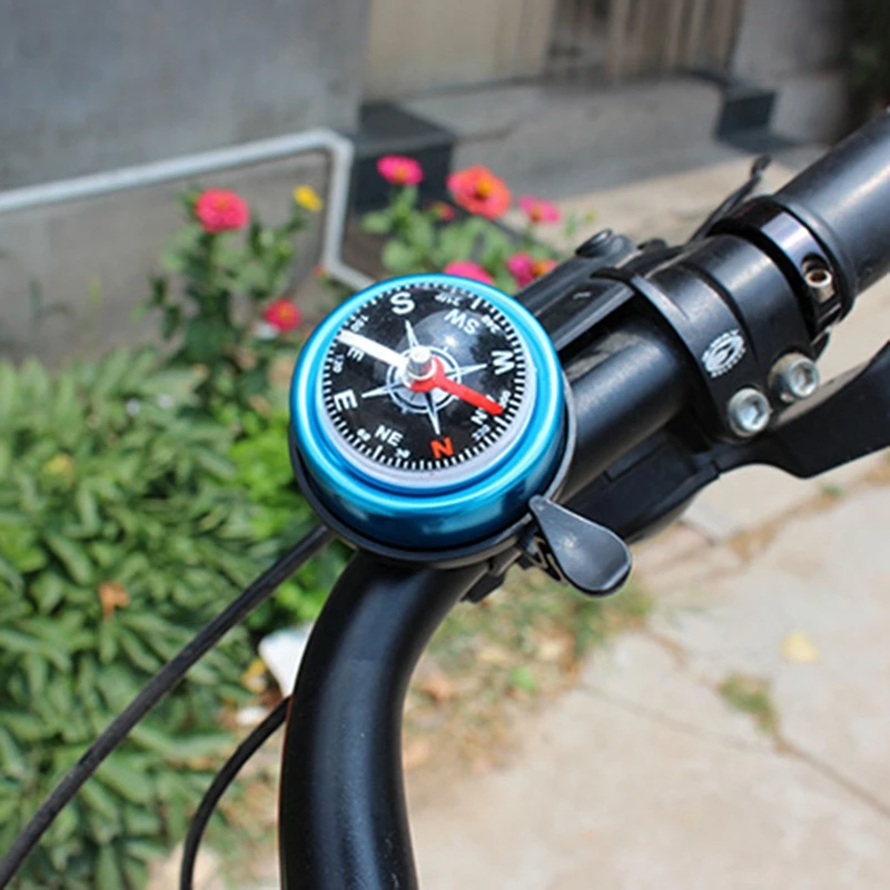 Bicycle-Compass-Bells-Cycling-Handlebar-Safety-Bells-Aluminum-Alloy ...