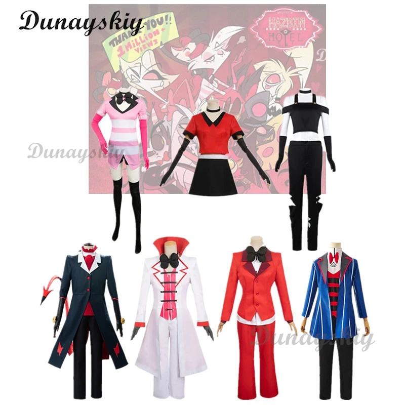 Hazbin-cosplay-hotel-alastor-hazbin-engel-staub-charlie-vox-blitzo ...