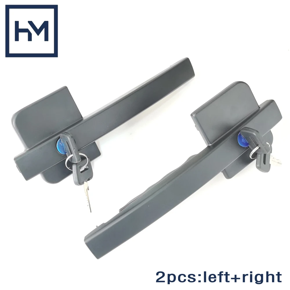 OE:1305481 L / 1305482 R Truck Exterior Door Handle With Key For DAF 95 ...